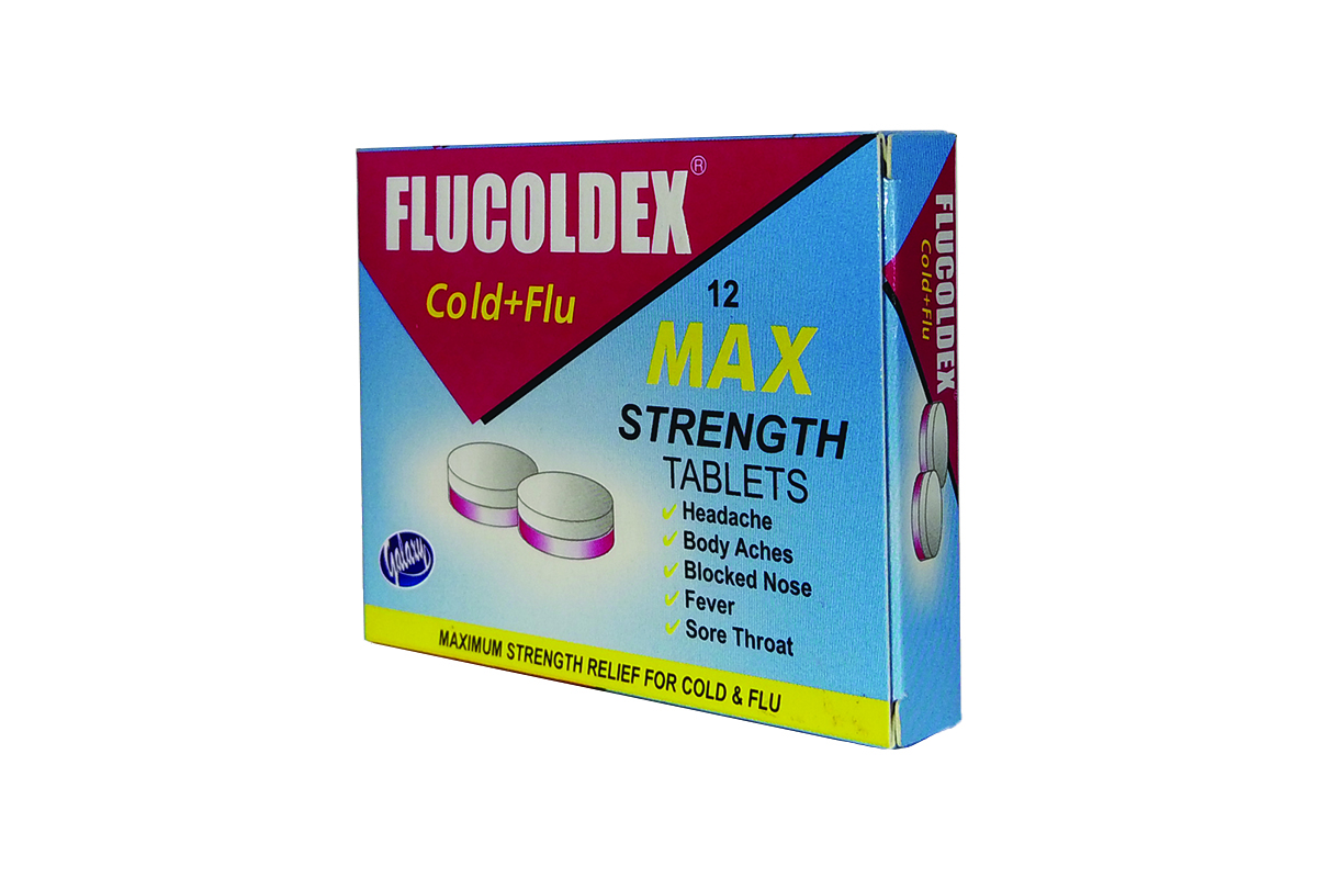 Galaxy Flucoldex Cold+Flu Tablets - Galaxy Pharmaceuticals Ltd